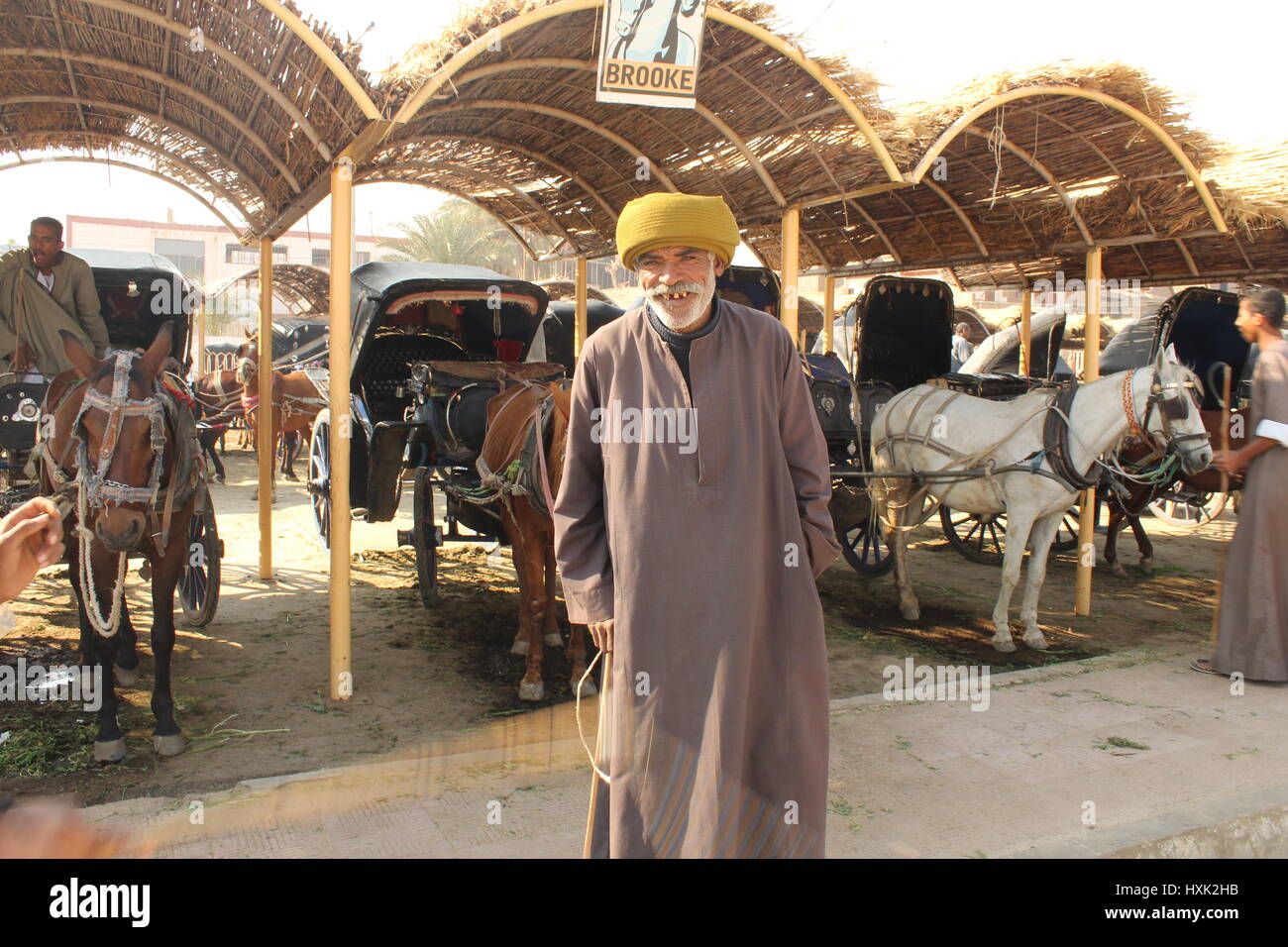 A city of Edfu, Nile, Egypt Stock Photo - Alamy