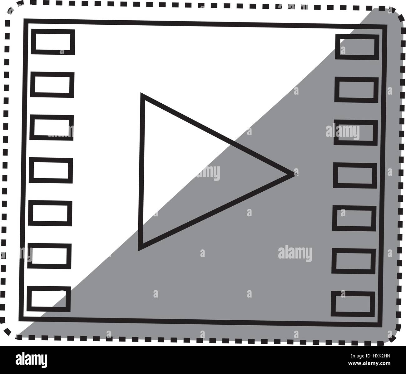 Video media player Stock Vector Image & Art - Alamy