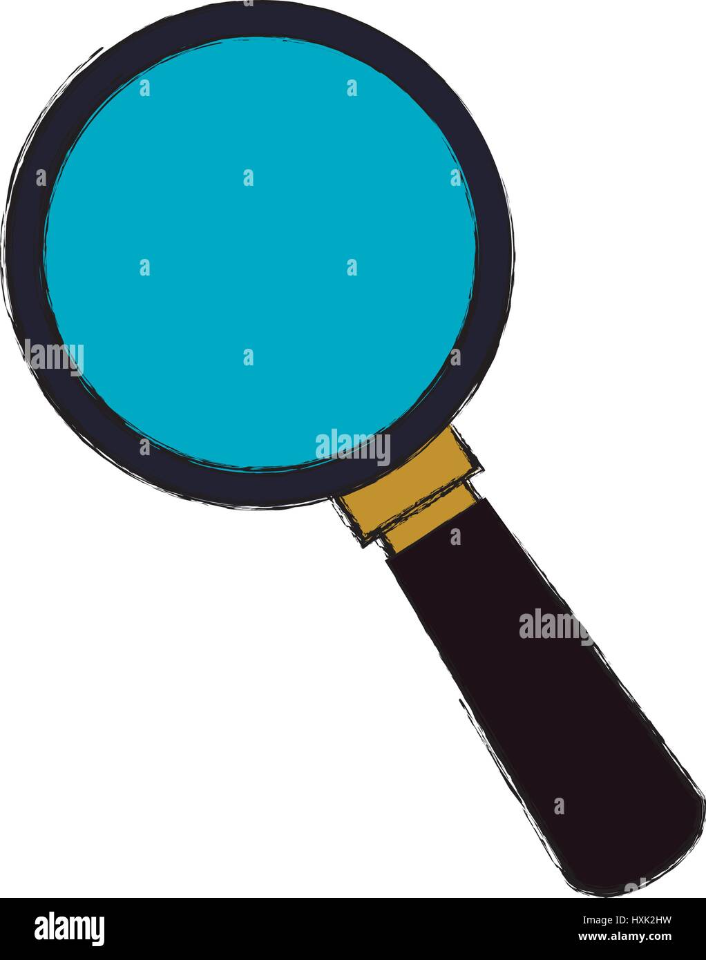 Lupe magnifying glass Stock Vector Image & Art - Alamy
