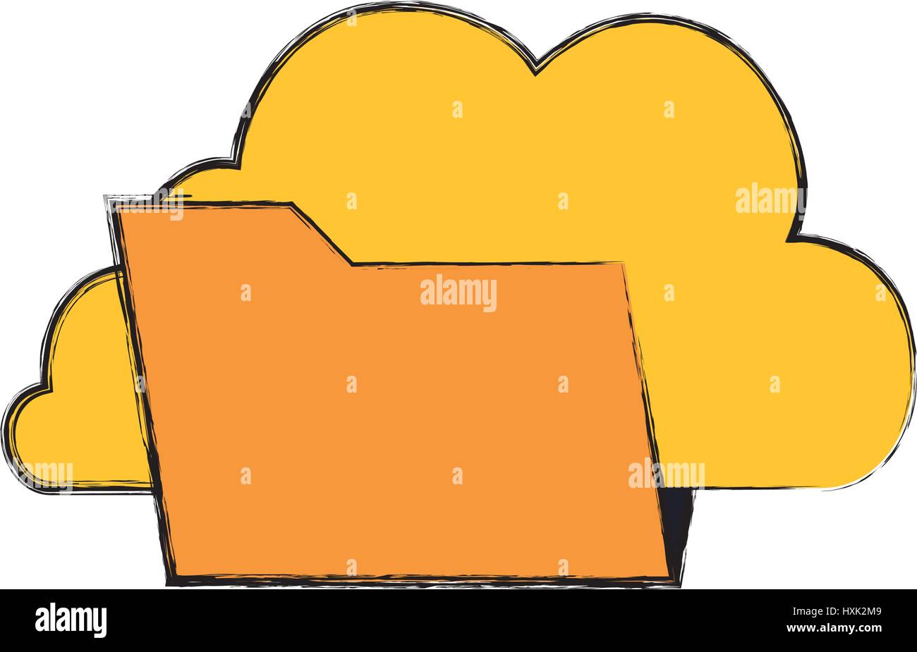 Folder data symbol Stock Vector Image & Art - Alamy