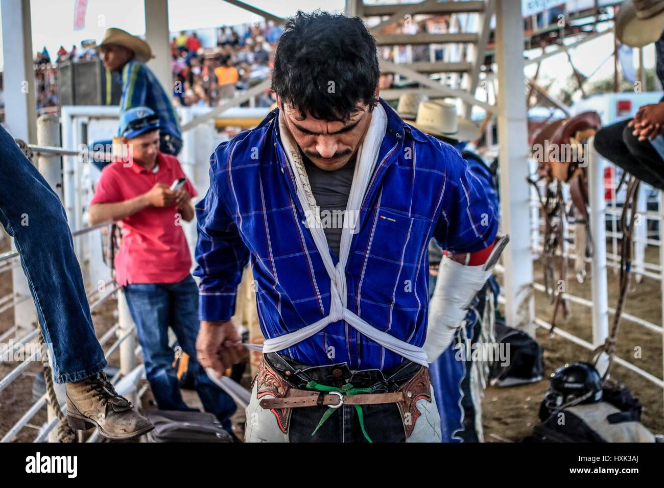 Report about rodeo riders and environment around this Vaquero sport ...