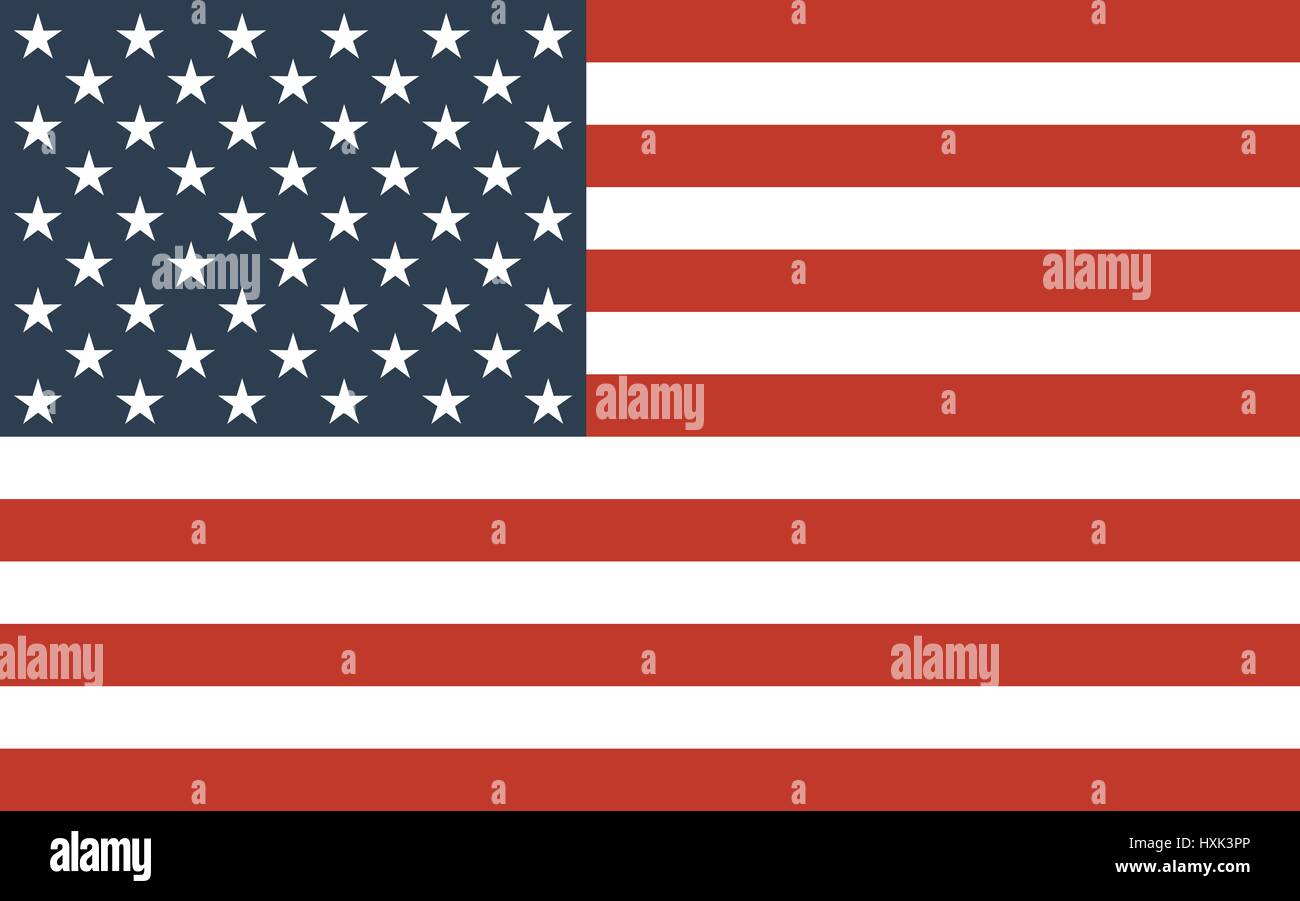 American Flag Vector illustration Stock Vector Image & Art - Alamy