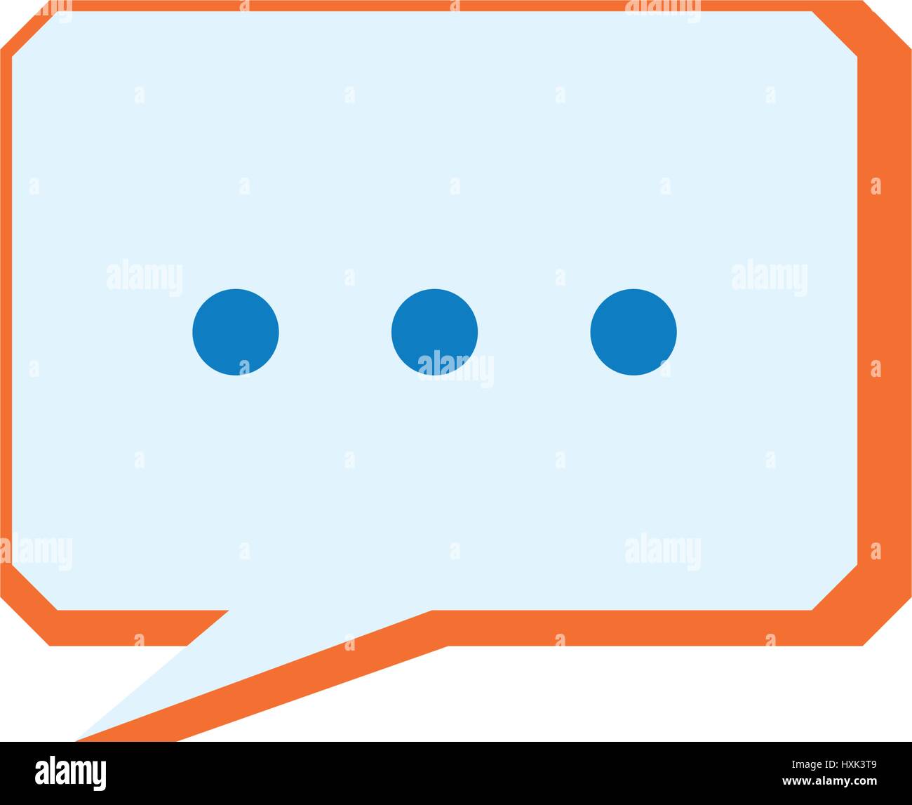 Chat bubble speakbox Stock Vector Image & Art - Alamy