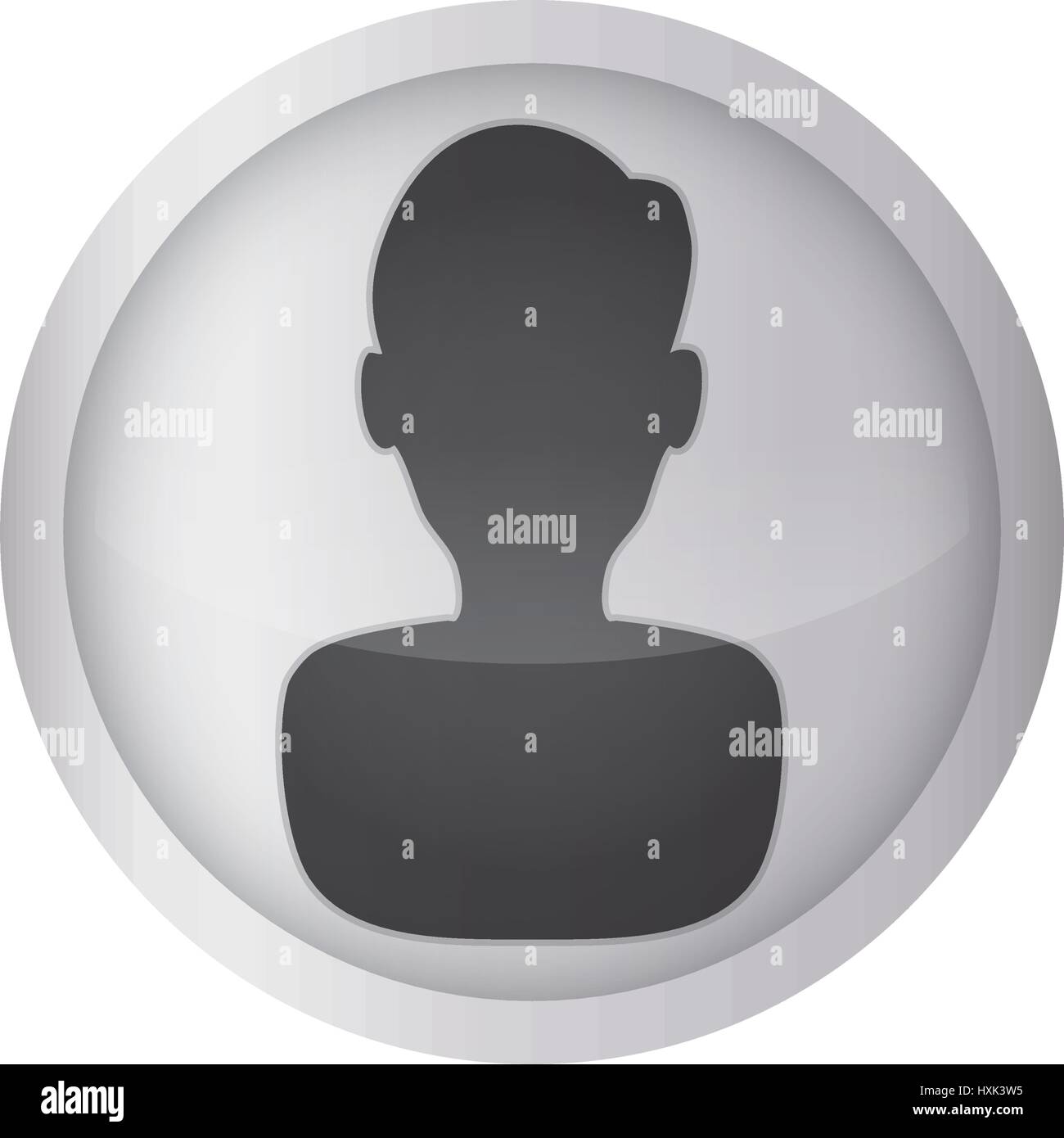 Man faceless profile Stock Vector Image & Art - Alamy