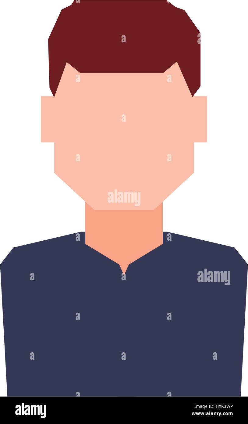Man faceless profile Stock Vector Image & Art - Alamy