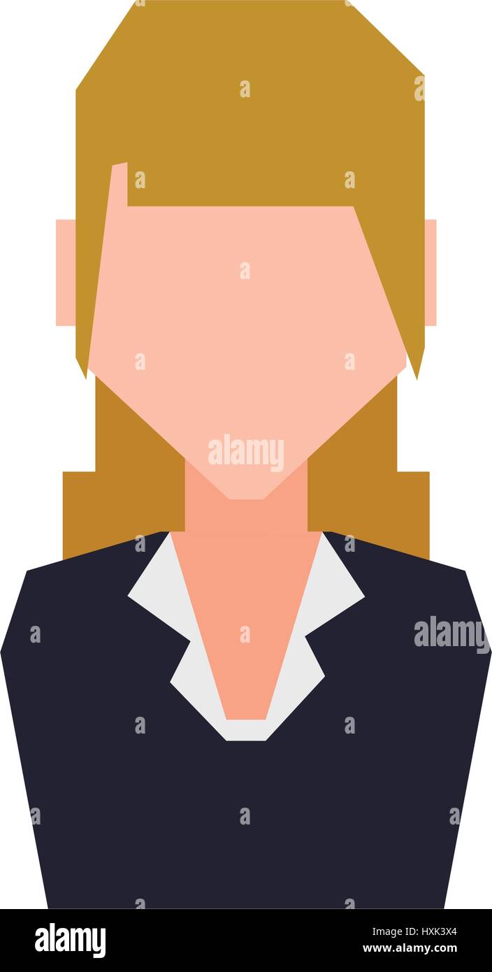 Woman faceless profile Stock Vector Image & Art - Alamy