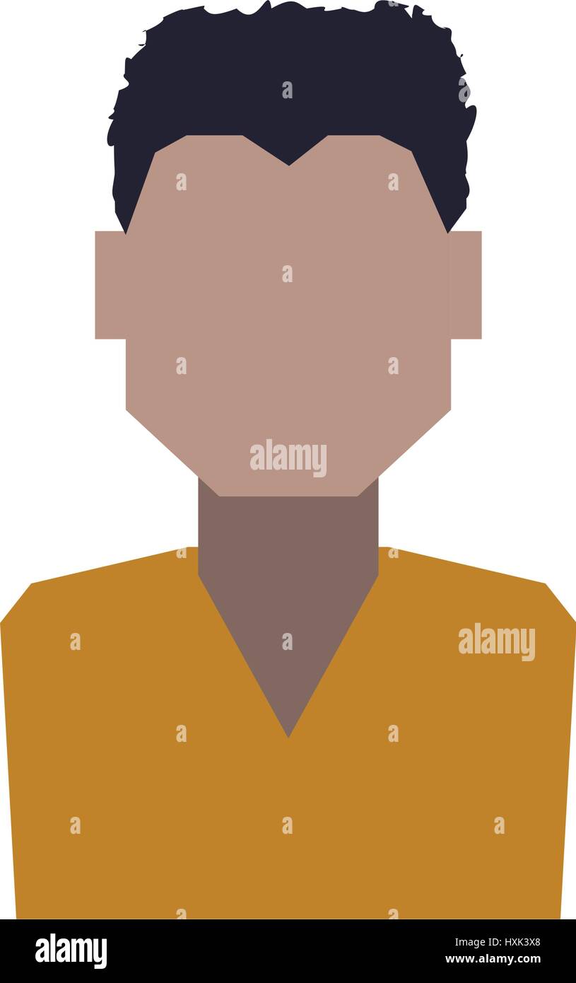 Man faceless profile Stock Vector Image & Art - Alamy