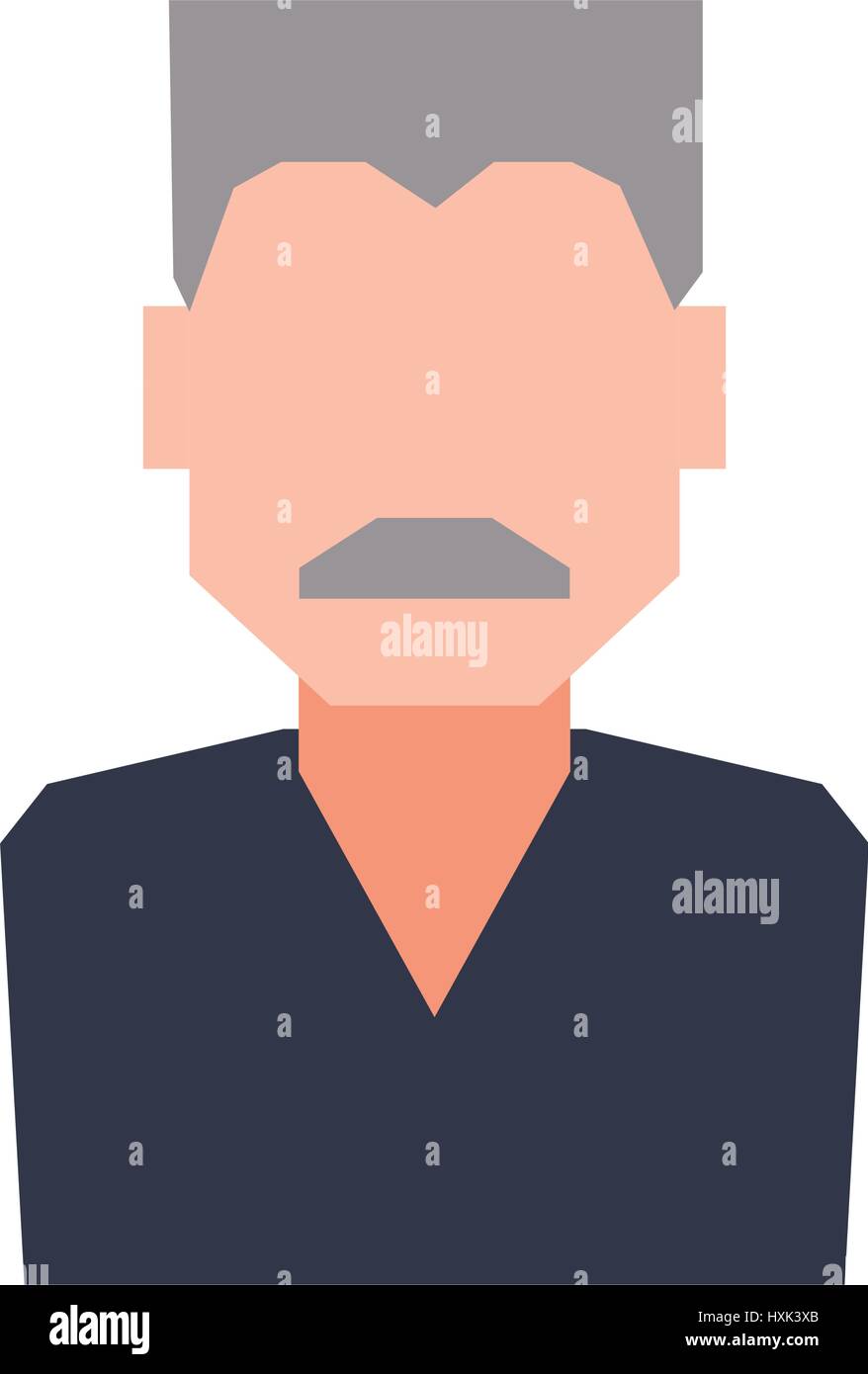 Man faceless profile Stock Vector Image & Art - Alamy