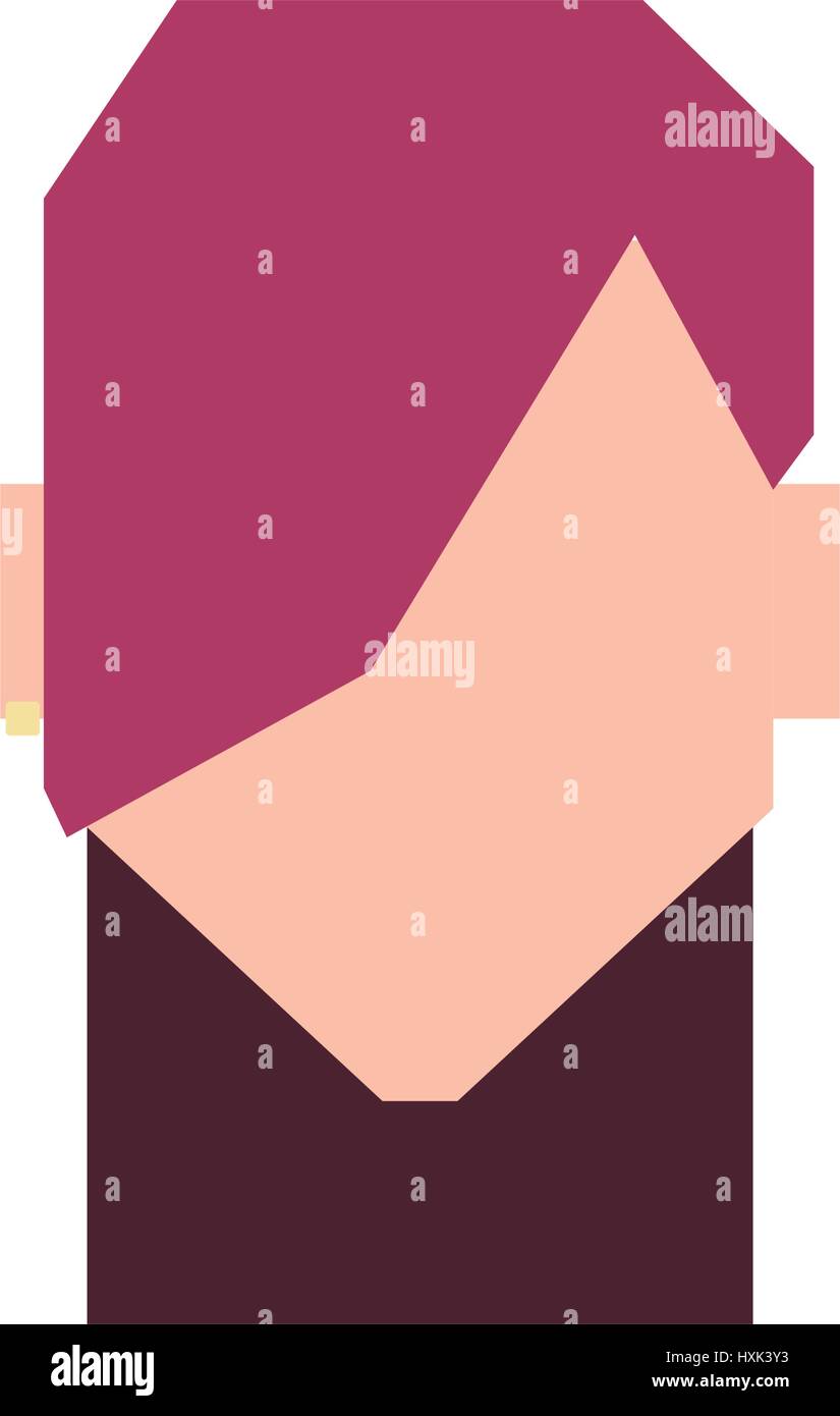 Woman faceless profile Stock Vector Image & Art - Alamy