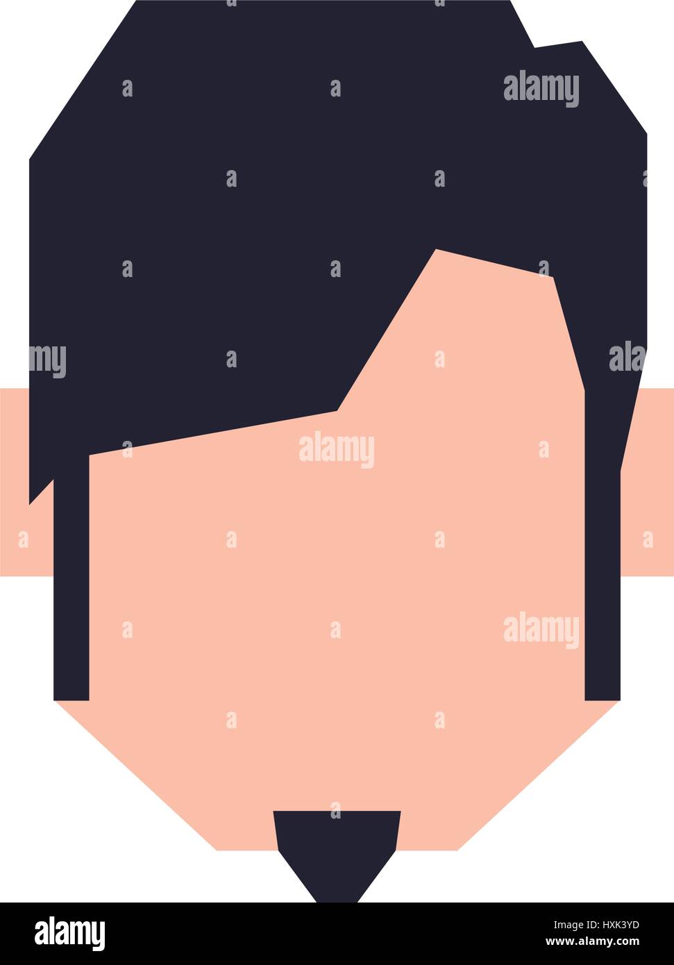 Man faceless profile Stock Vector Image & Art - Alamy