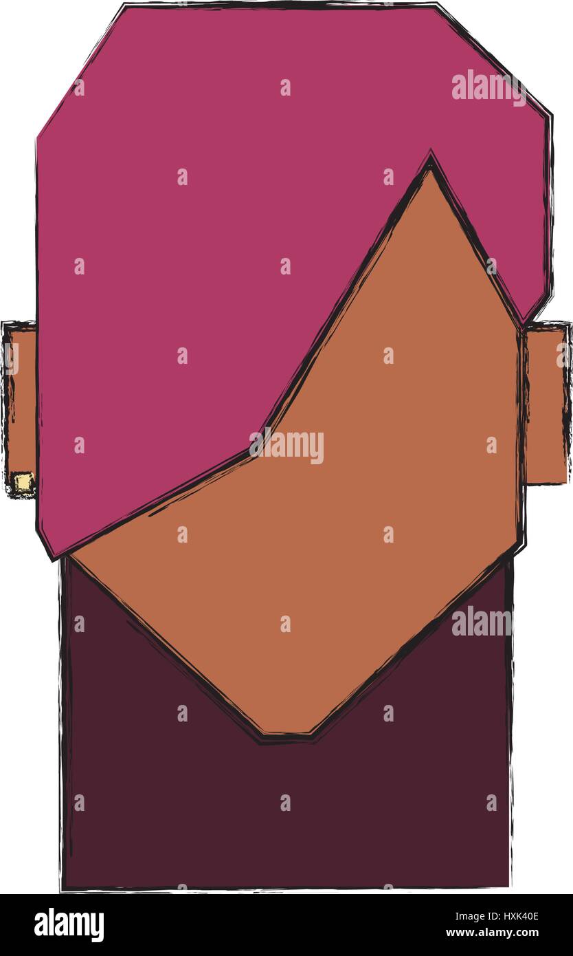 Woman faceless profile Stock Vector Image & Art - Alamy