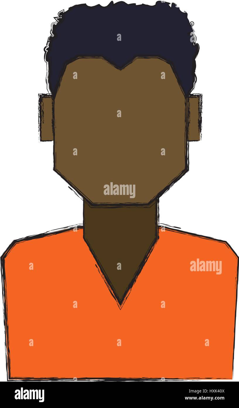 Man faceless profile Stock Vector Image & Art - Alamy