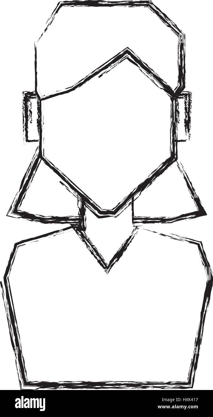 Businessman faceless profile Black and White Stock Photos & Images - Alamy