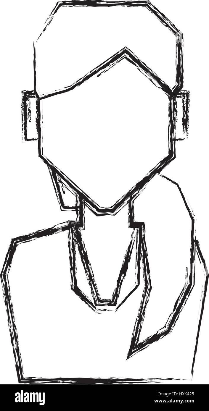 Woman faceless profile Stock Vector Image & Art - Alamy