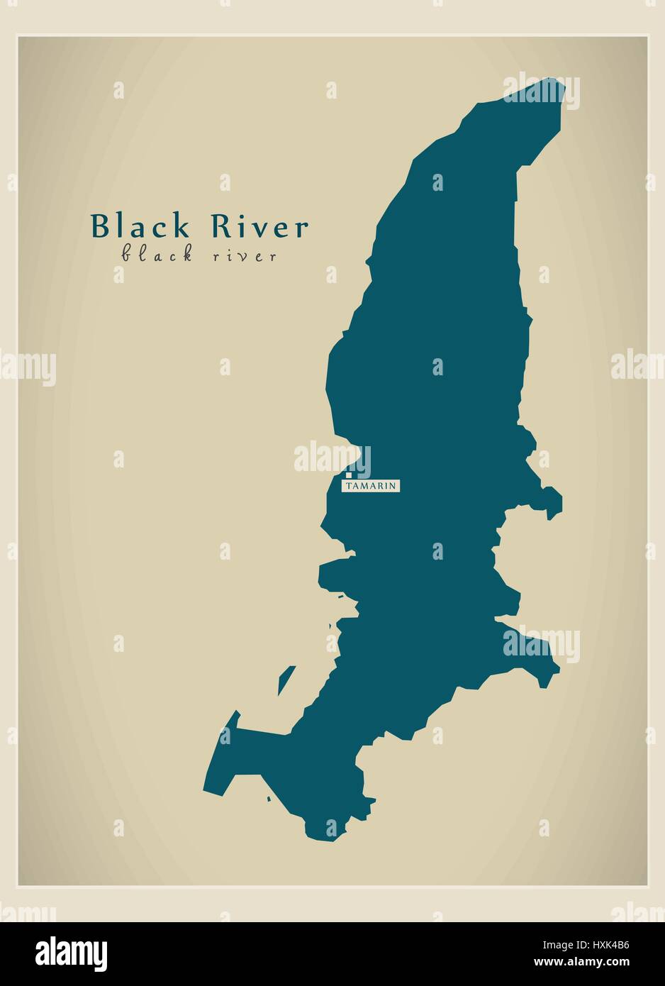 The black river Stock Vector Images - Alamy
