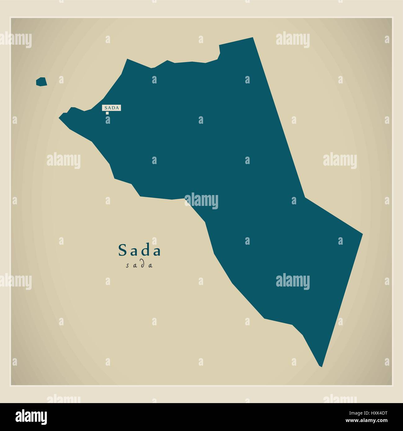 Modern Map - Sada YT Stock Vector Image & Art - Alamy