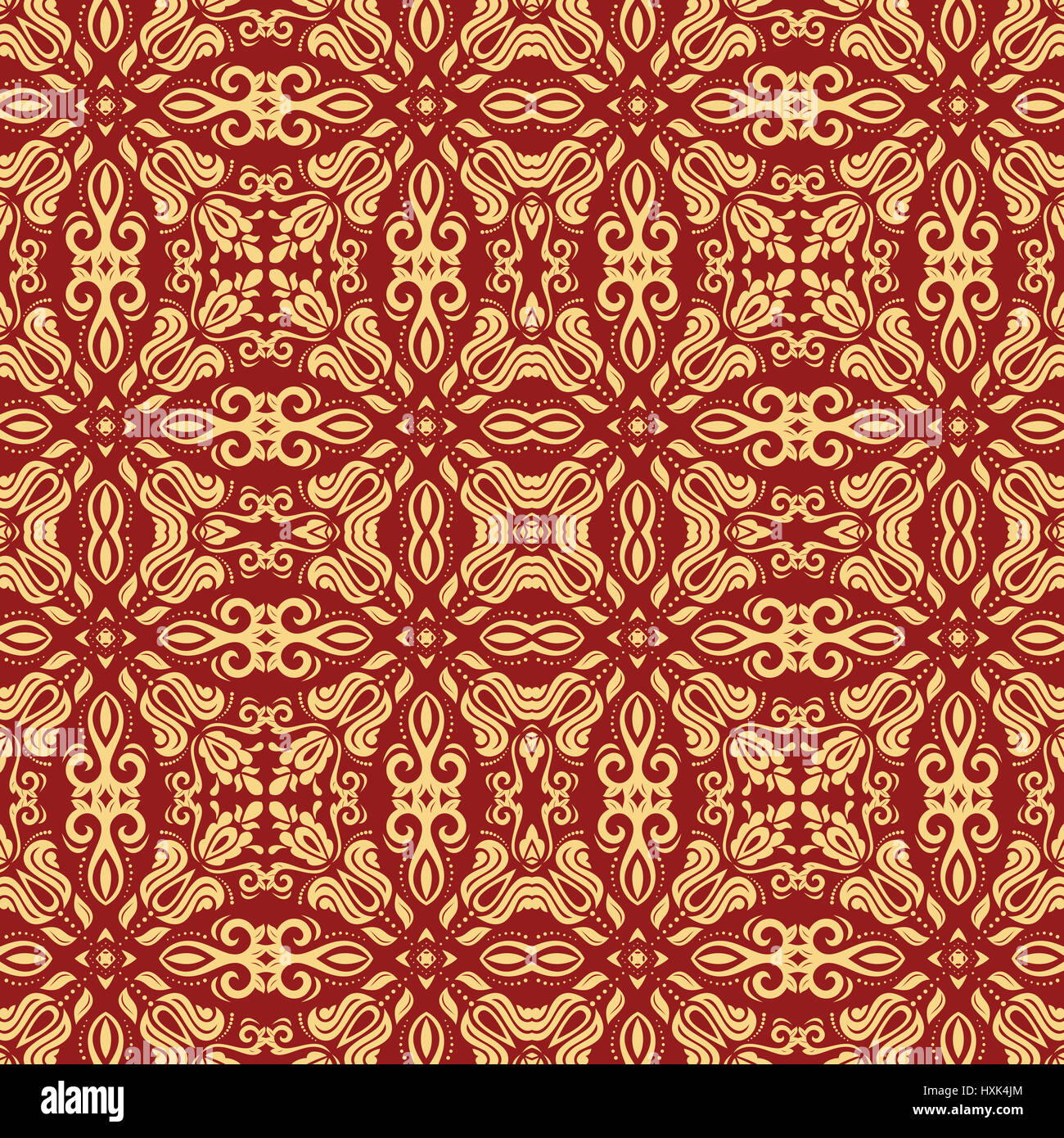 Seamless Baroque Pattern Stock Photo - Alamy