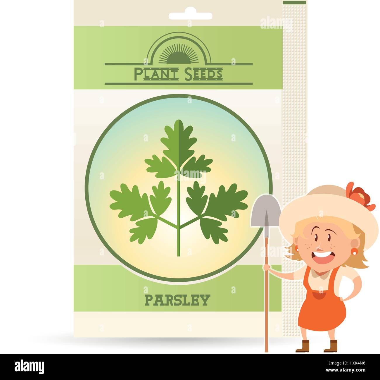 Food parsley Stock Vector Images - Alamy