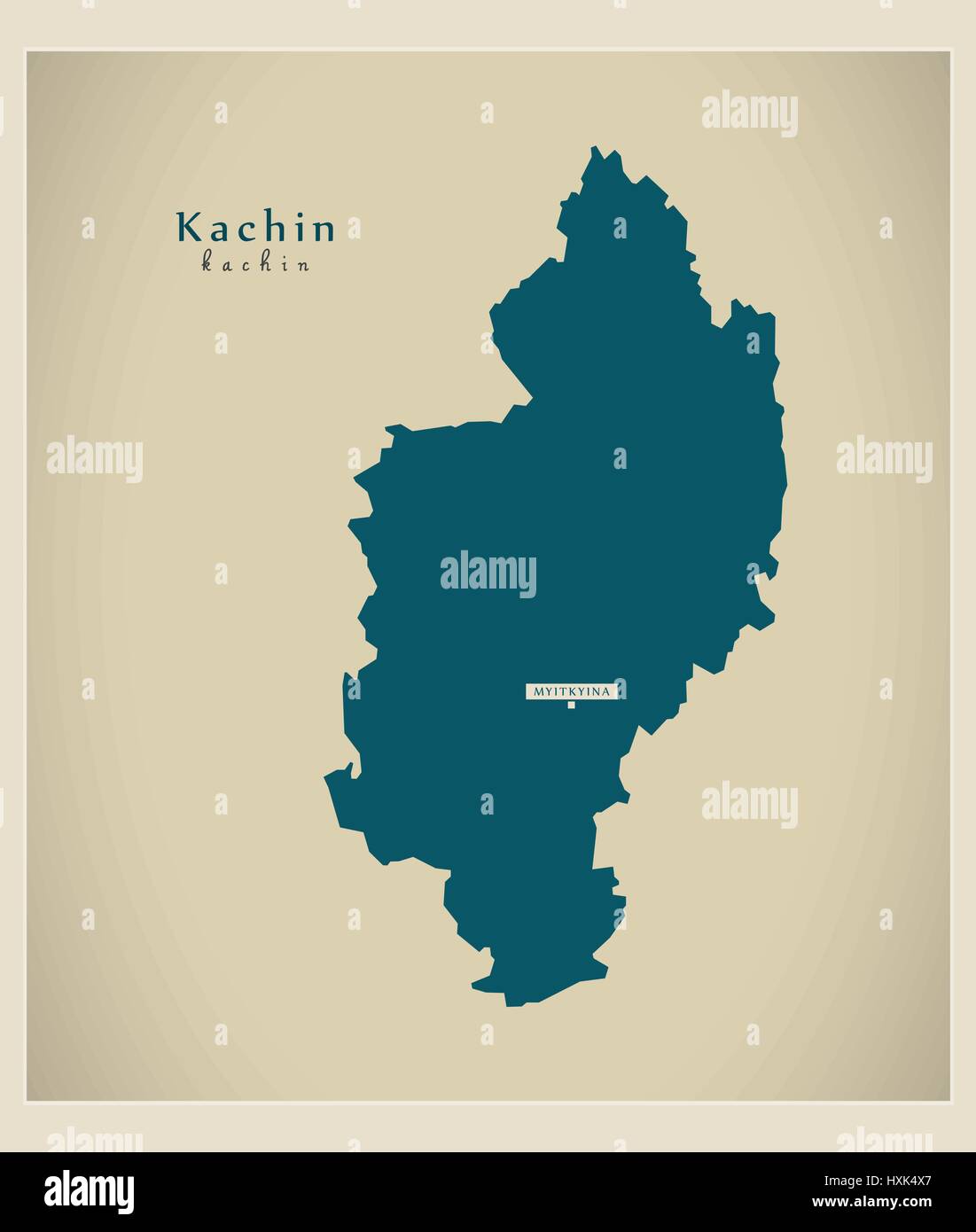 Kachin vector vectors hi-res stock photography and images - Alamy