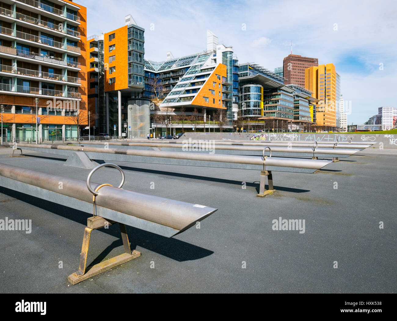 Modern buildings architecture berlin hi-res stock photography and ...
