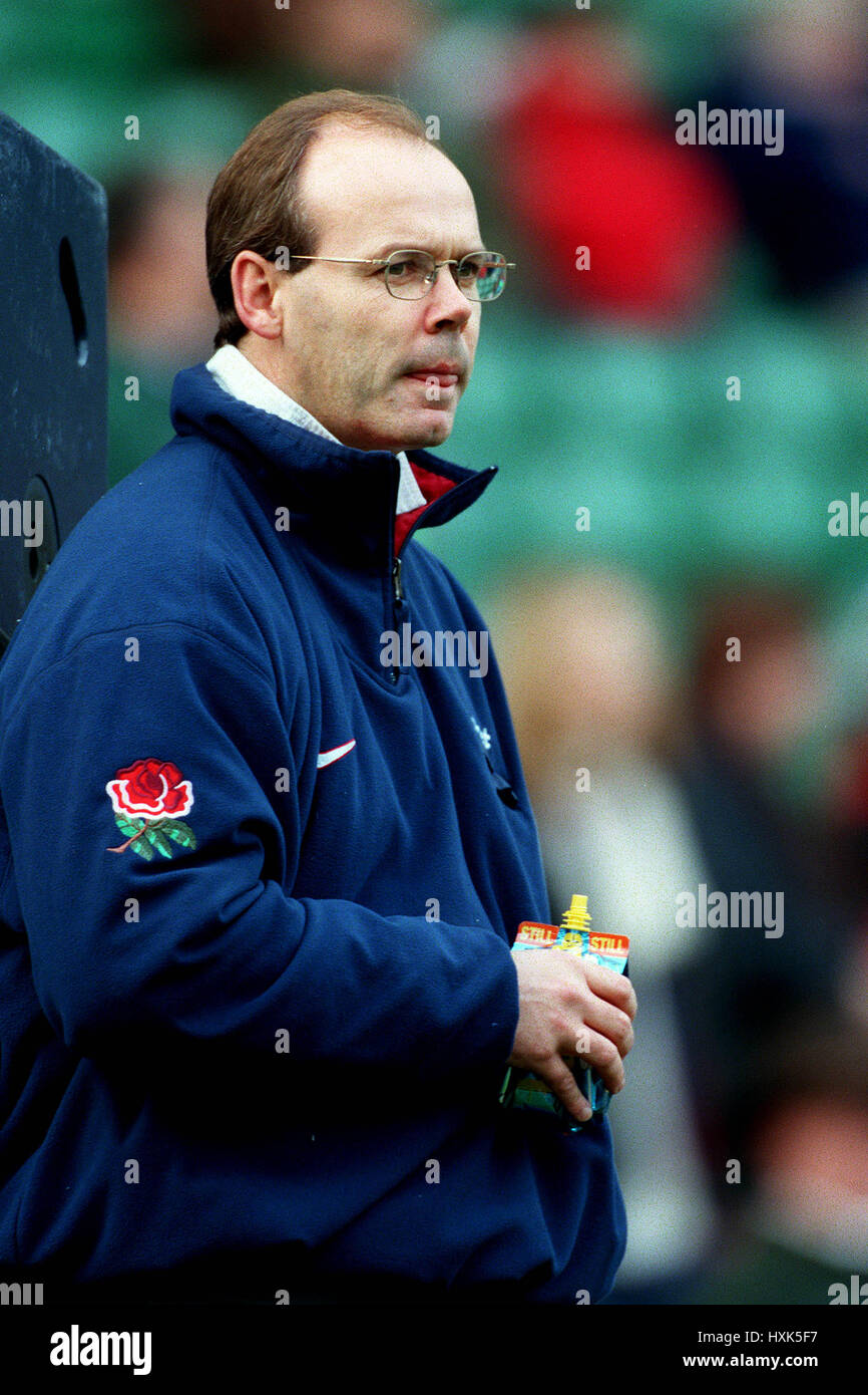 CLIVE WOODWARD ENGLAND RU COACH 09 December 1997 Stock Photo - Alamy