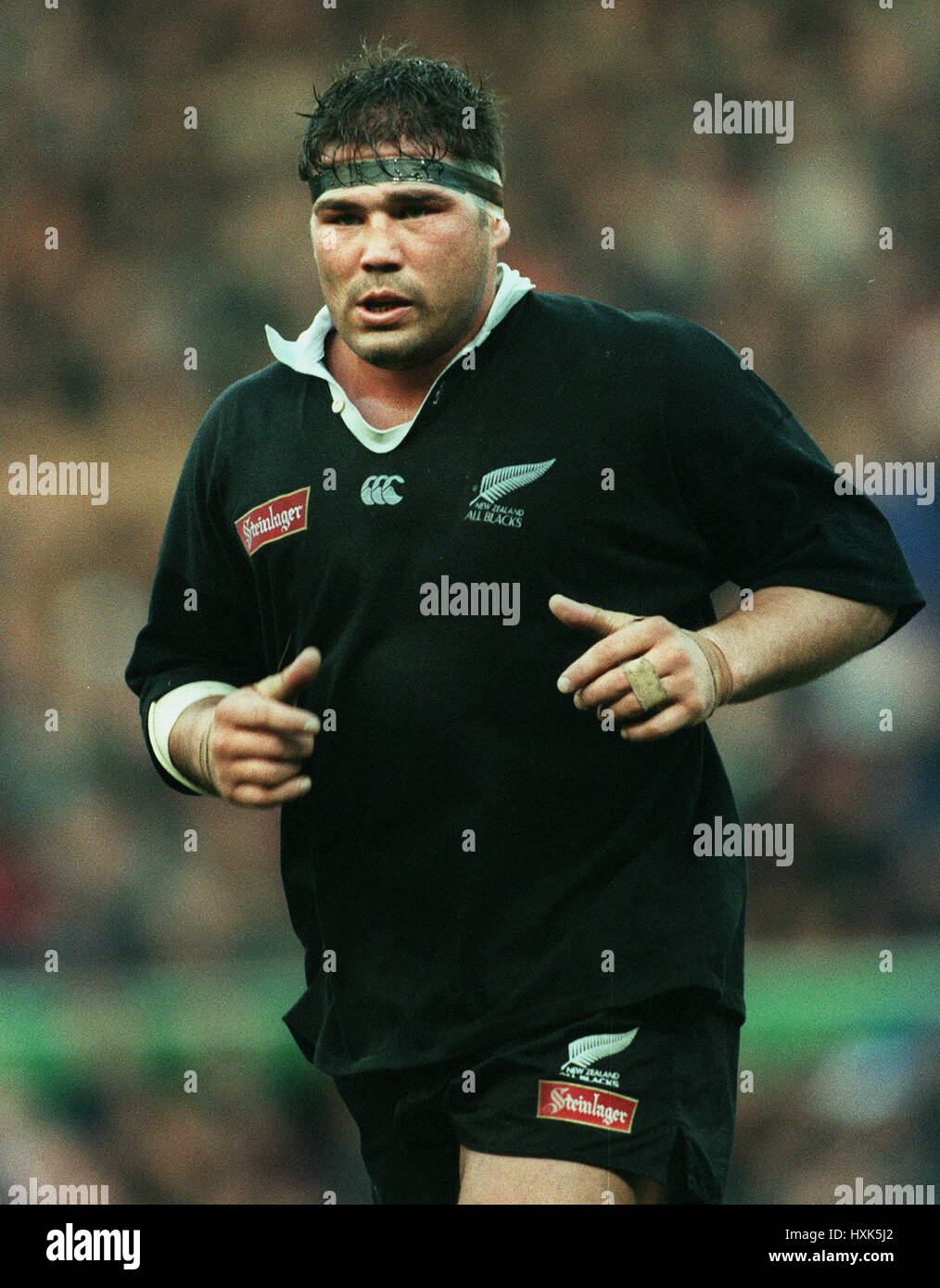 CRAIG DOWD NEW ZEALAND RU 24 November 1997 Stock Photo - Alamy