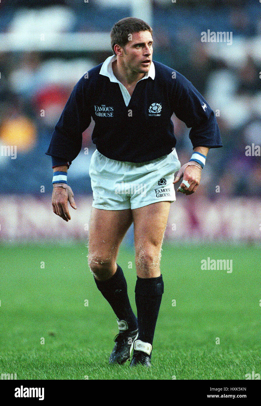ALAN TAIT SCOTLAND & NEWCASTLE RU 25 November 1997 Stock Photo - Alamy