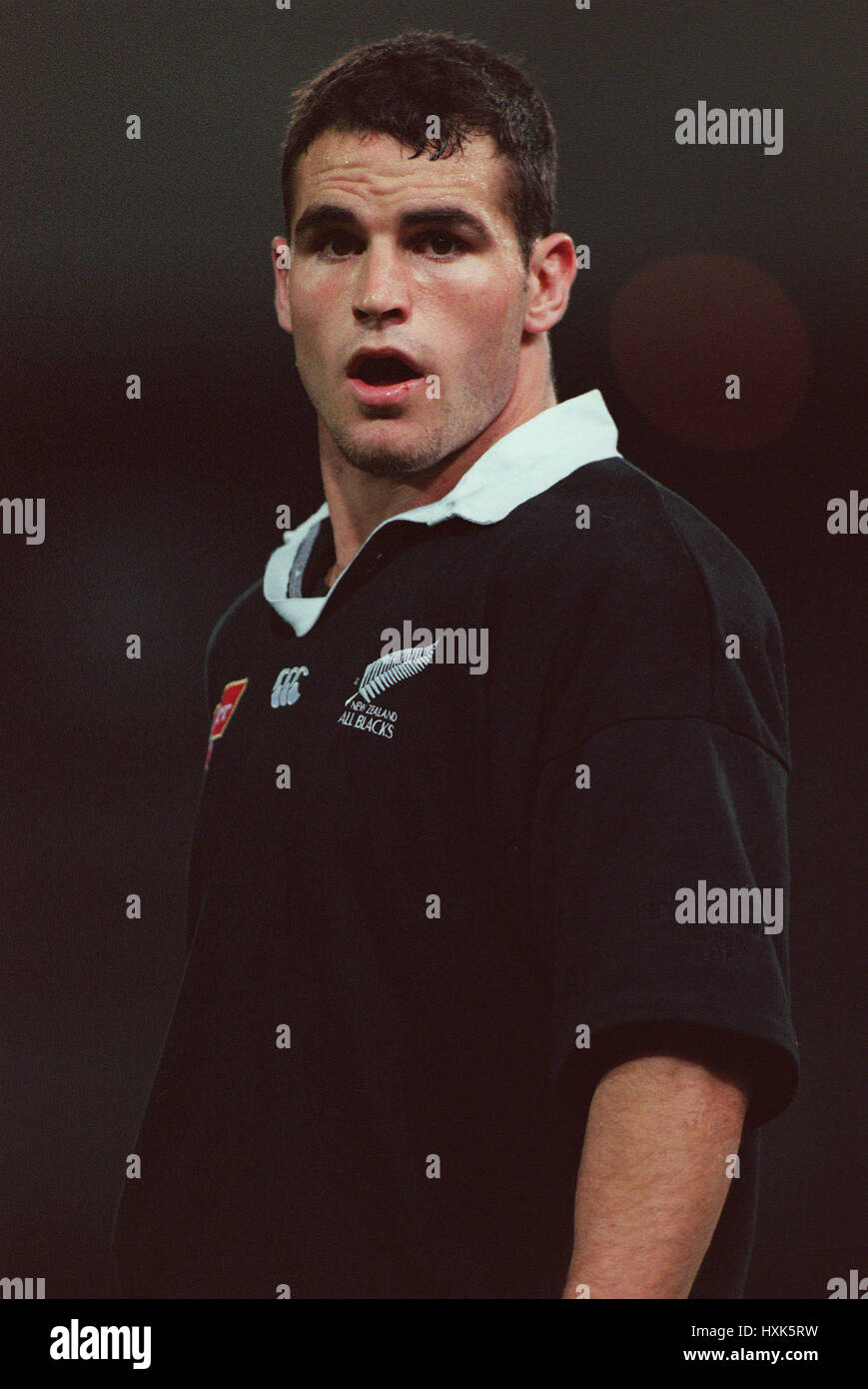 MARK ROBINSON. NEW ZEALAND RU 19 November 1997 Stock Photo - Alamy