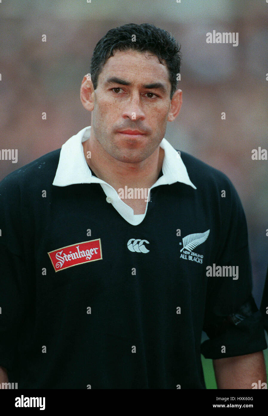 FRANK BUNCE . NEW ZEALAND RU 18 November 1997 Stock Photo - Alamy
