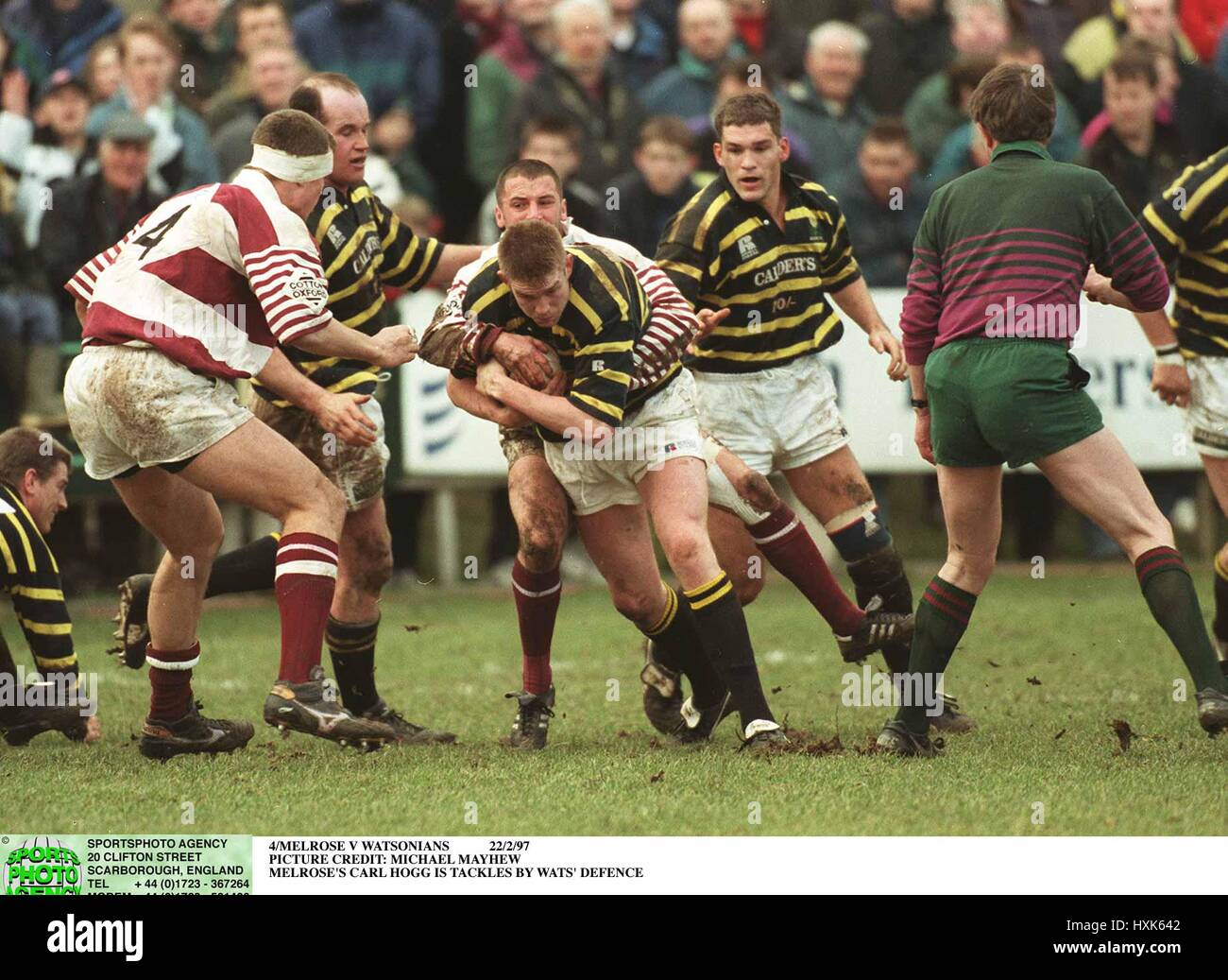 CARL HOGG & WATSONIAN DEFENCE MELROSE V WATSONIANS 22 February 1997 ...