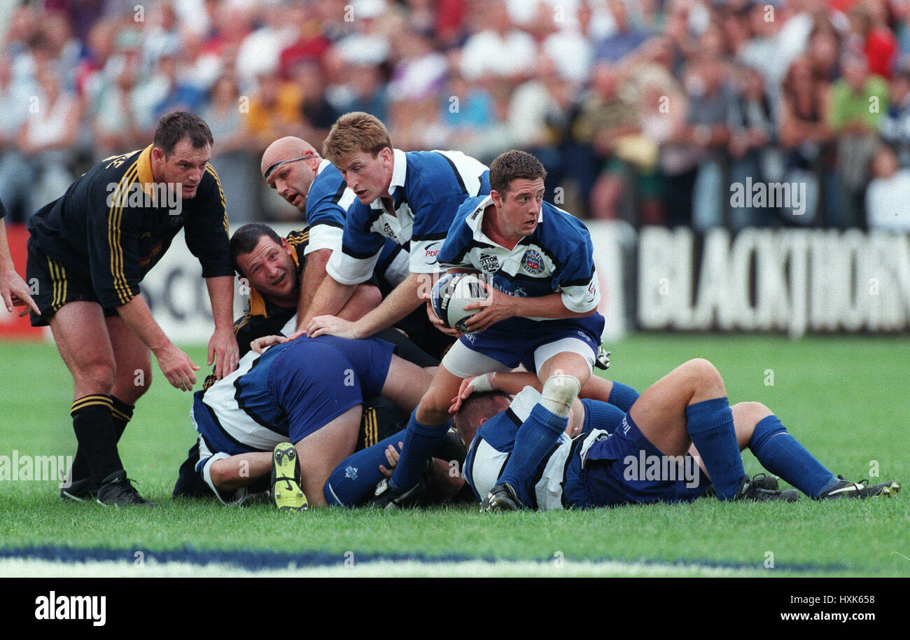 CHARLIE HARRISON BATH V NEWCASTLE RU 27 August 1997 Stock Photo - Alamy