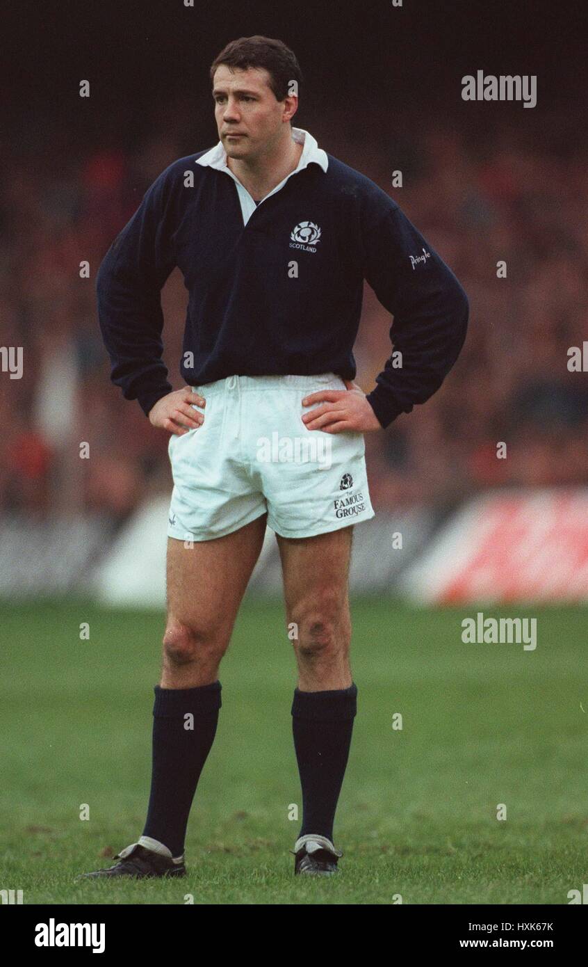 SCOTT HASTINGS SCOTLAND & WATSONIANS RU 23 February 1996 Stock Photo ...