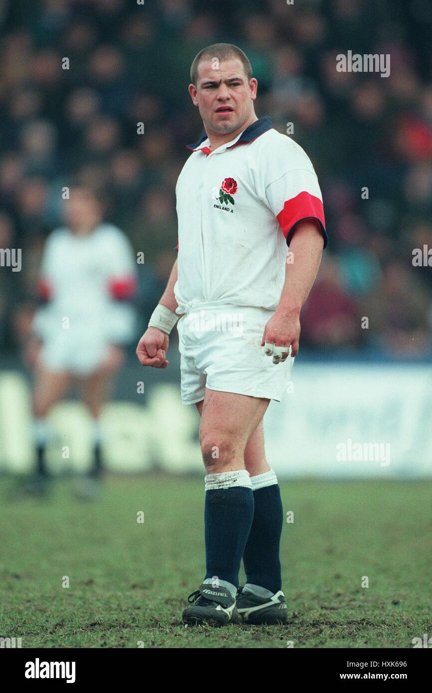 RICHARD COCKERILL ENGLAND A & LEICESTER RU 03 February 1997 Stock Photo ...