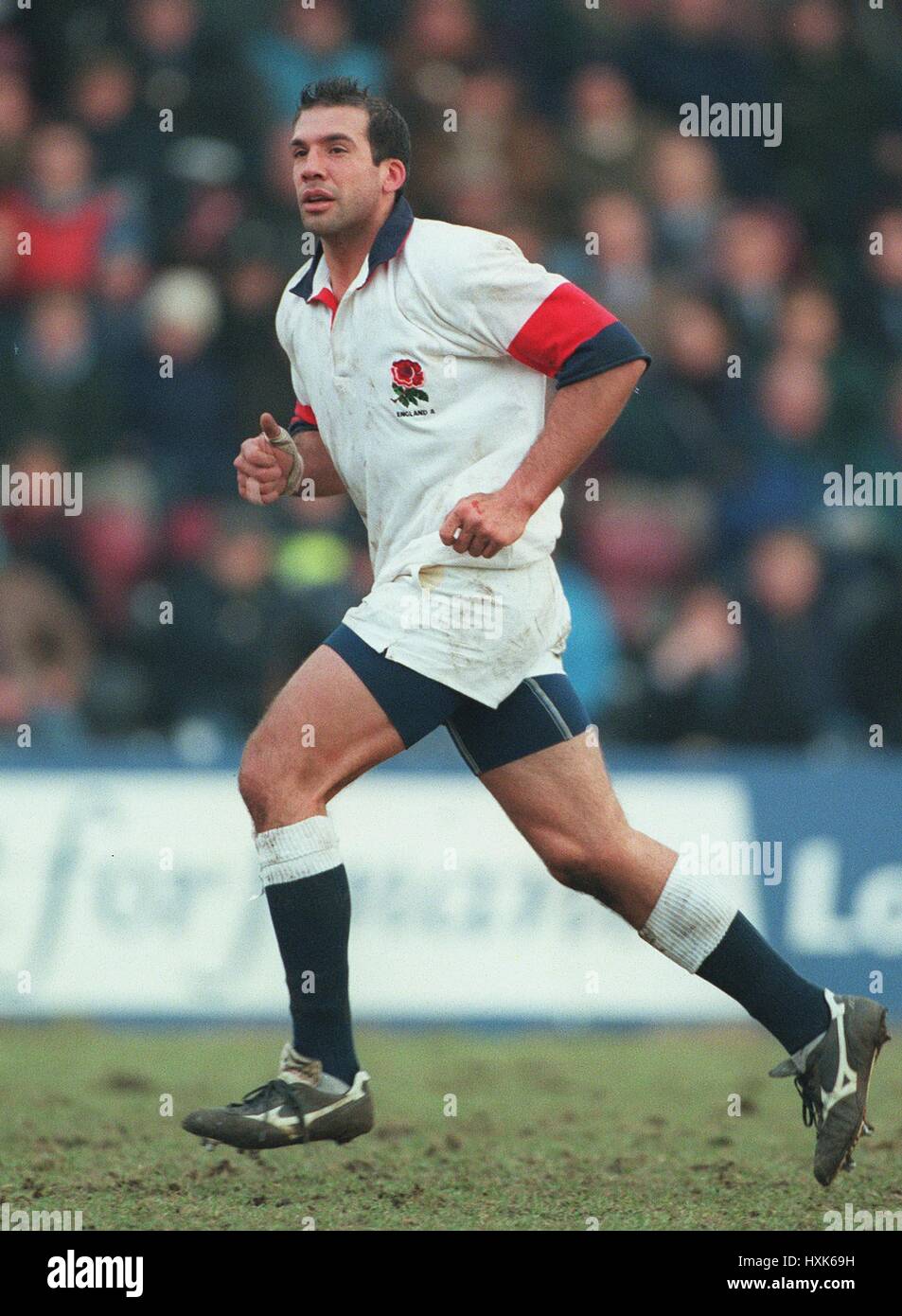 CHRIS SHEASBY ENGLAND & WASPS RU 03 February 1997 Stock Photo - Alamy