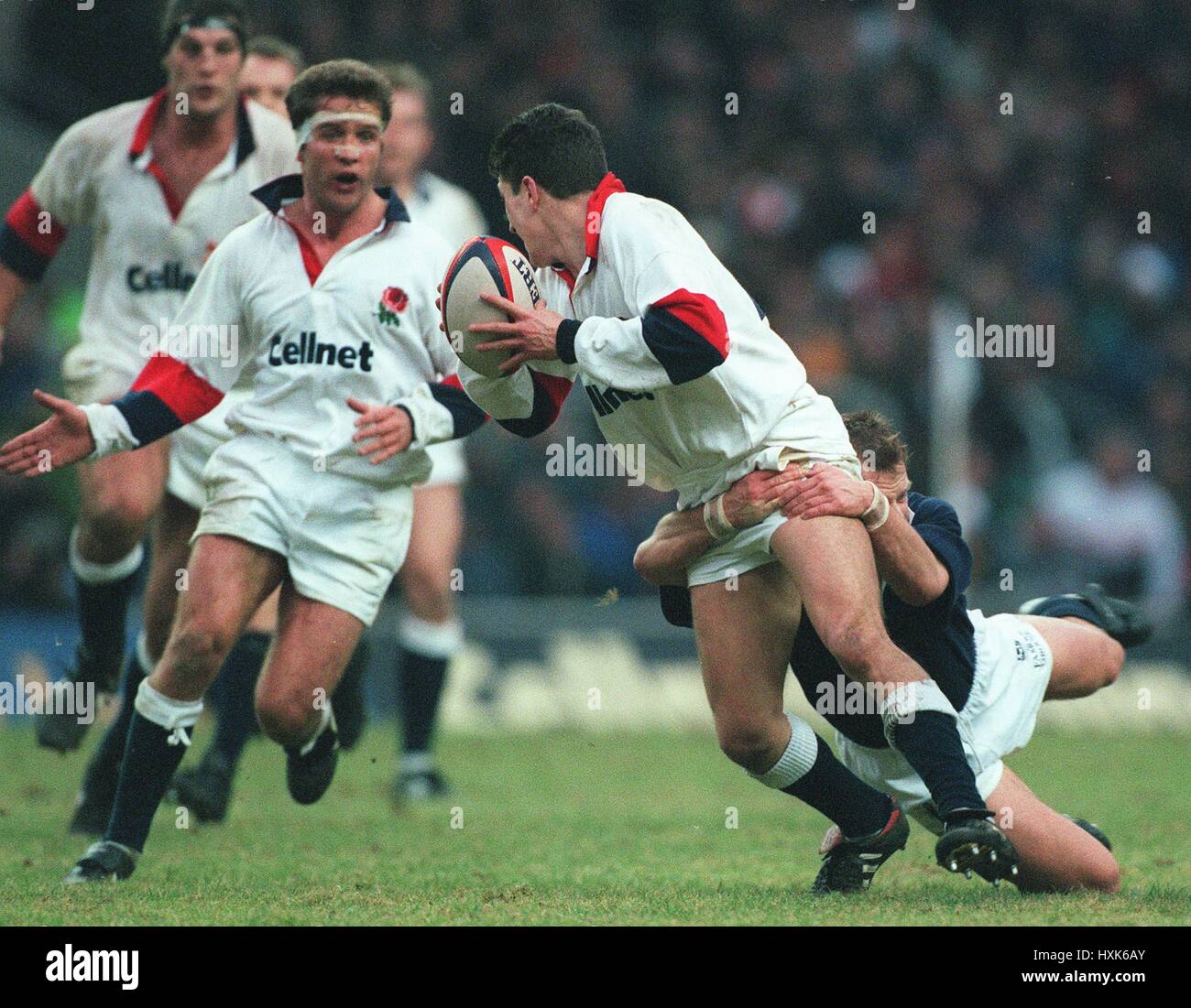 PAUL GRAYSON LOOKS TO UNLOAD ENGLAND V SCOTLAND CALCUTTA CP 03 February ...