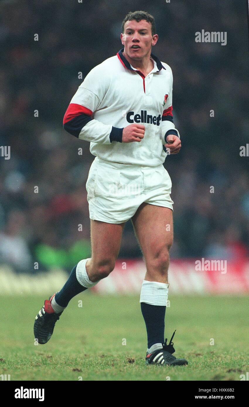 TIM STIMPSON ENGLAND & NEWCASTLE RU 03 February 1997 Stock Photo - Alamy