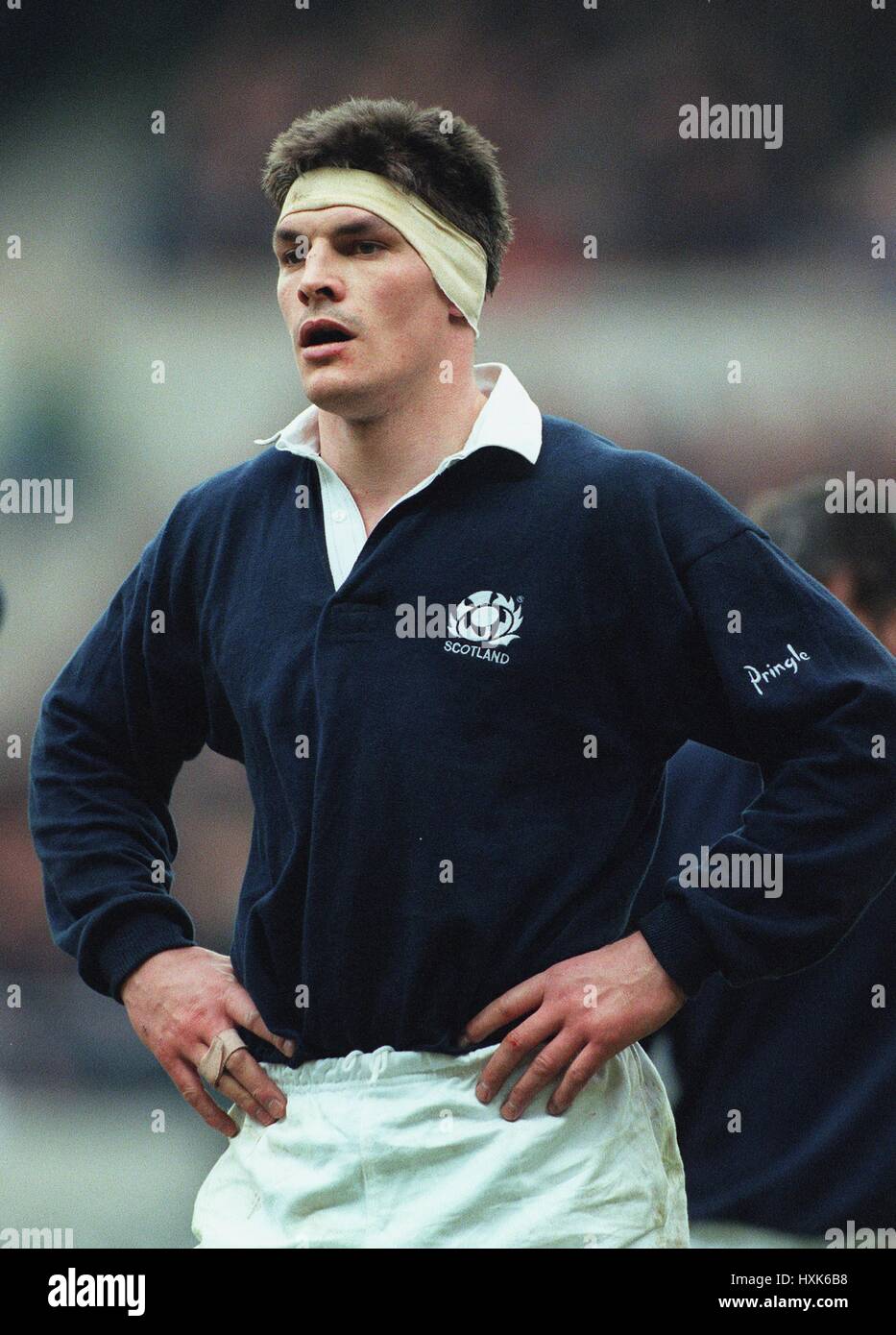 ROBERT WAINWRIGHT SCOTLAND & WATSONIANS RU 03 February 1997 Stock Photo ...