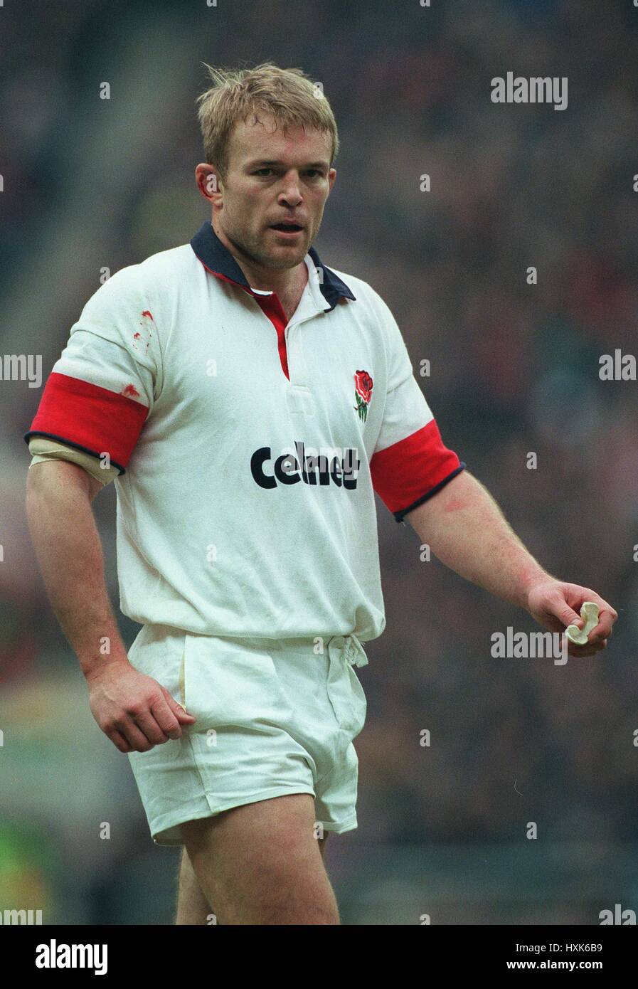 TIM RODBER ENGLAND & NORTHAMPTON RU 03 February 1997 Stock Photo - Alamy