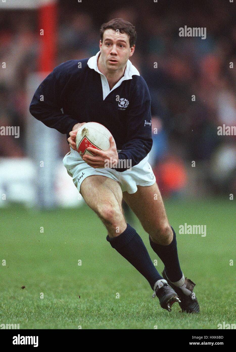 SCOTT HASTINGS SCOTLAND & WATSONIANS RU 23 February 1996 Stock Photo ...