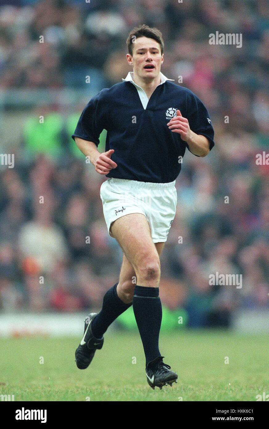 TONY STANGER SCOTLAND & HAWICK RU 03 February 1997 Stock Photo - Alamy