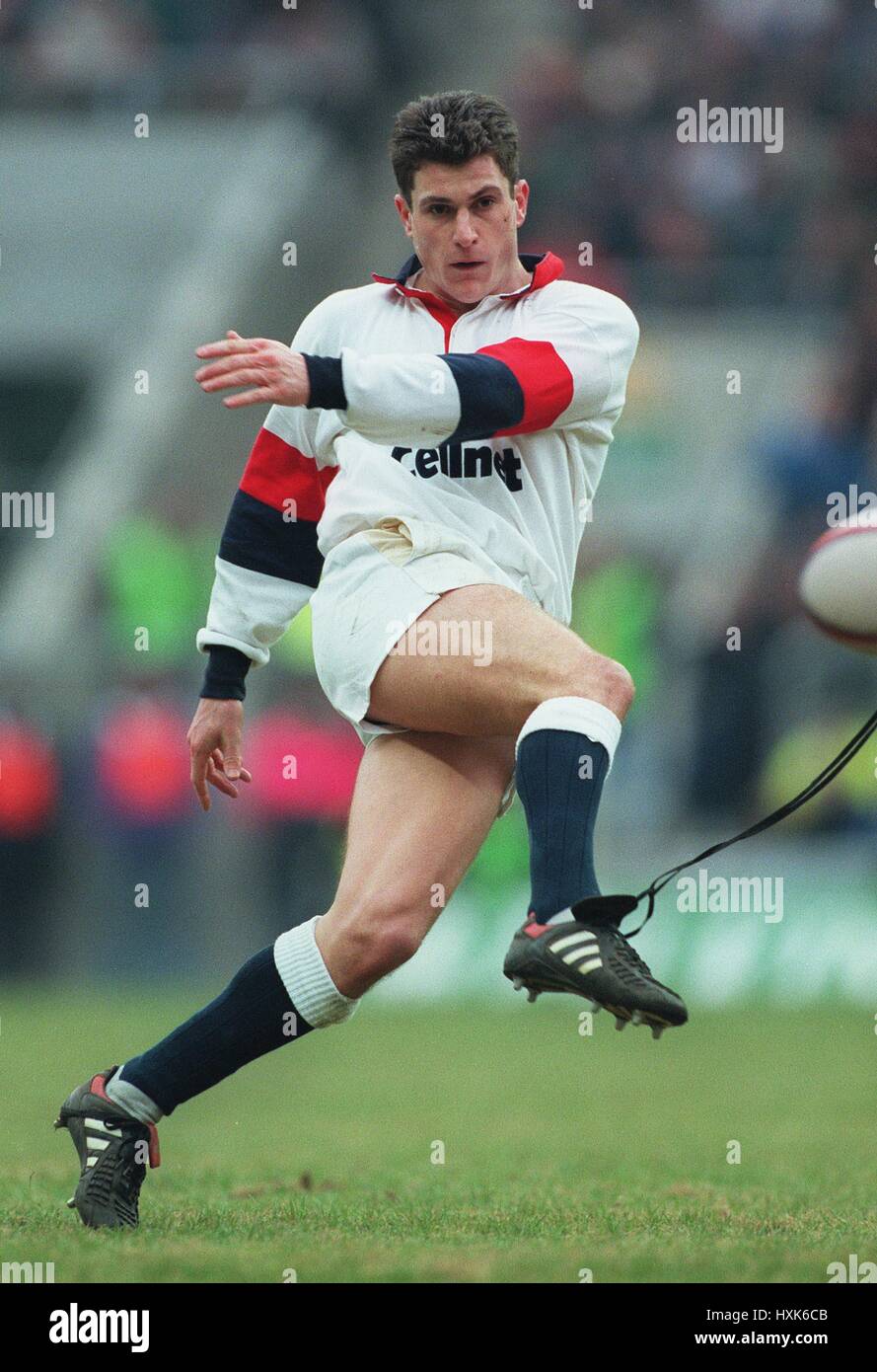 PAUL GRAYSON. ENGLAND & NORTHAMPTON RU 03 February 1997 Stock Photo - Alamy