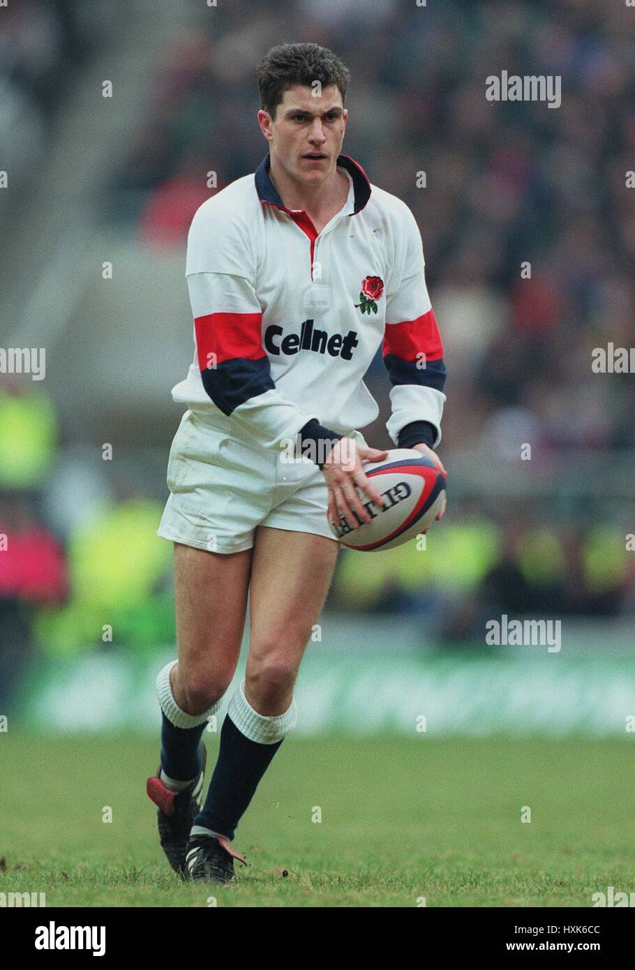 PAUL GRAYSON. ENGLAND & NORTHAMPTON RU 03 February 1997 Stock Photo - Alamy