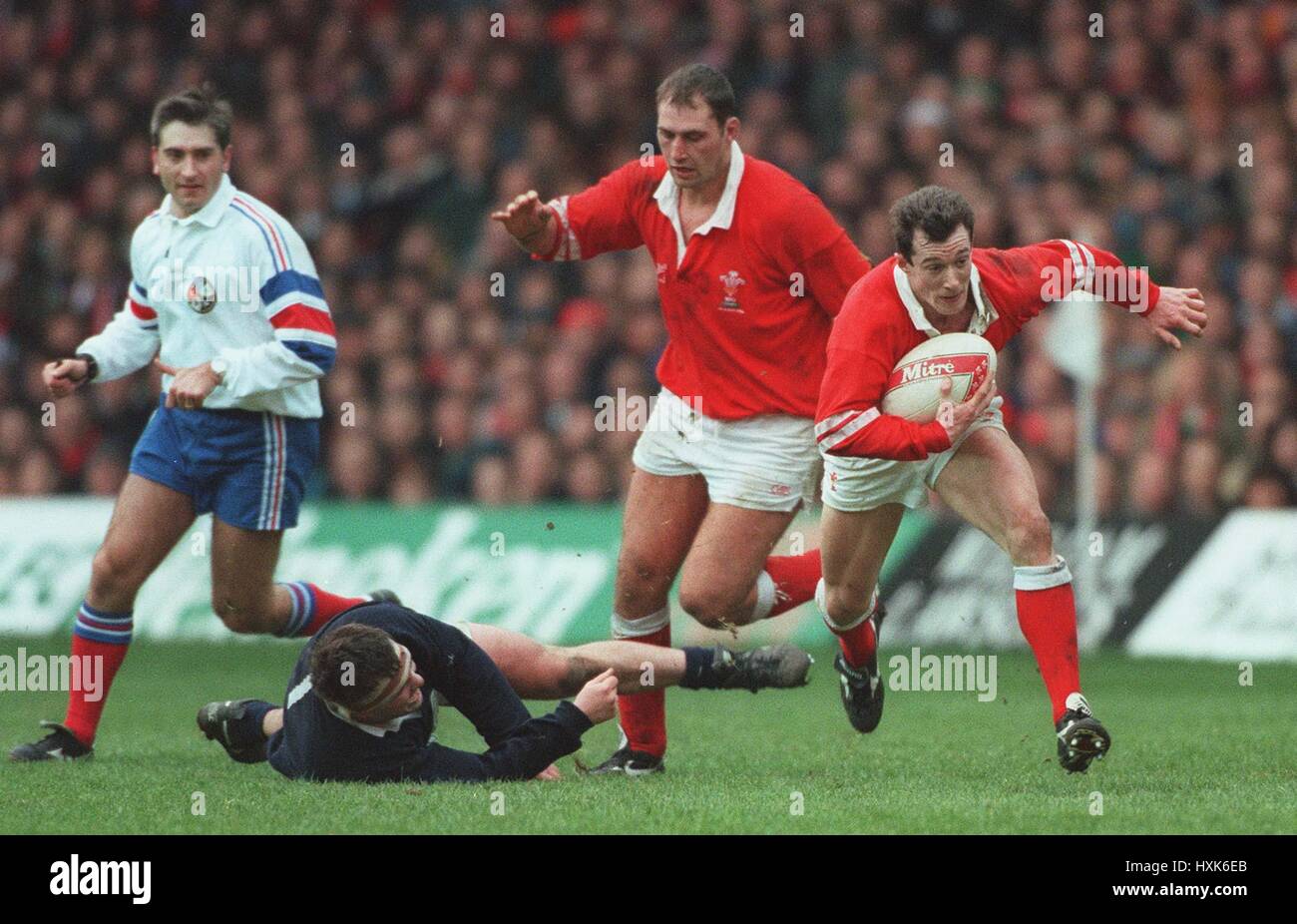 ROBERT HOWLEY WALES & BRIDGEND RU 23 February 1996 Stock Photo - Alamy