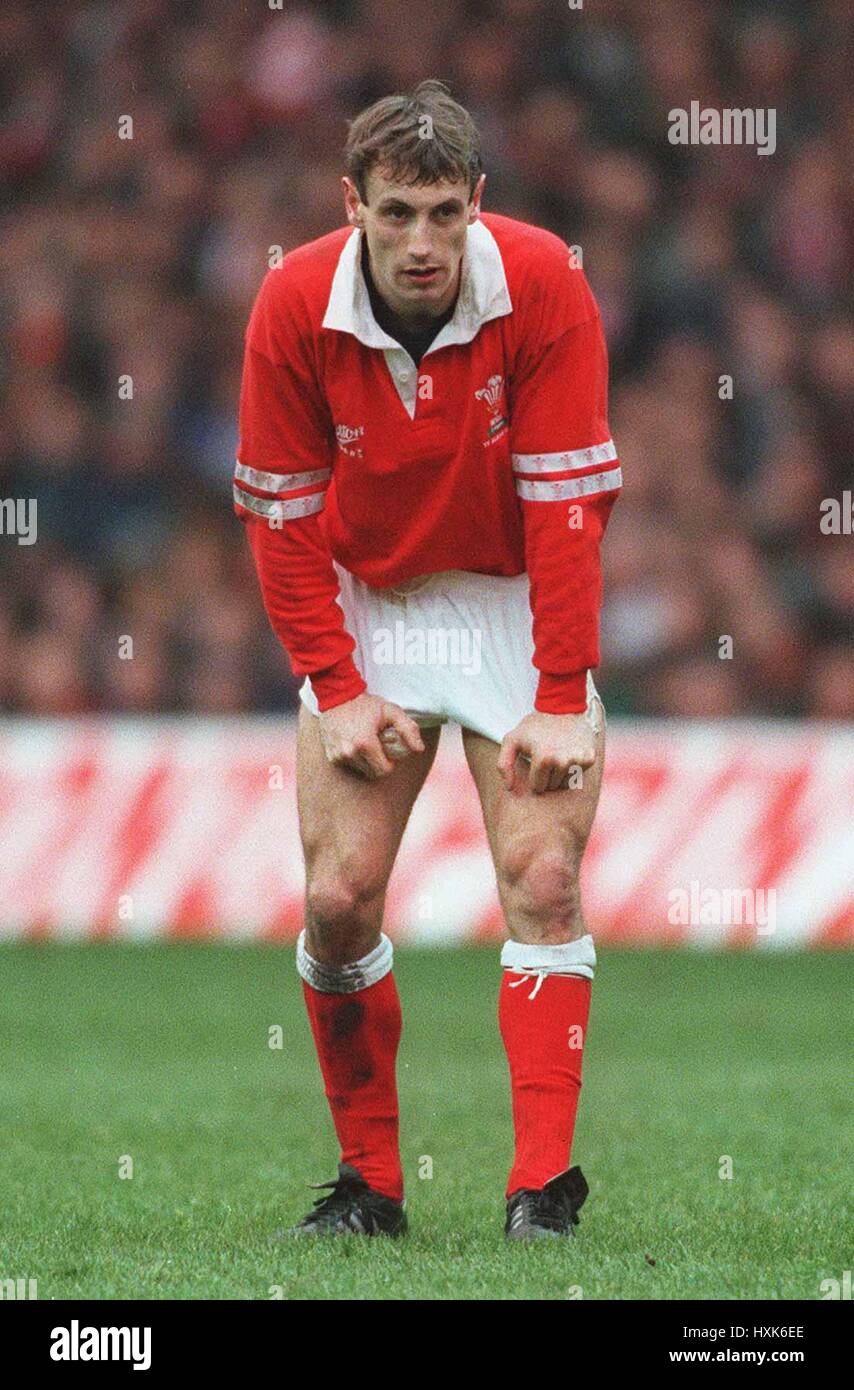 WAYNE PROCTOR WALES & LLANELLI RU 23 February 1996 Stock Photo - Alamy