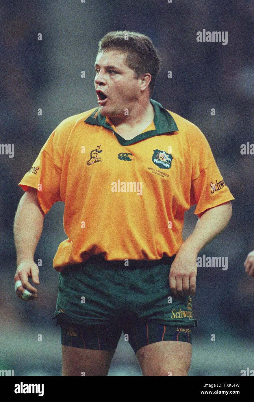 ANDREW BLADES AUSTRALIA RU 12 December 1996 Stock Photo - Alamy