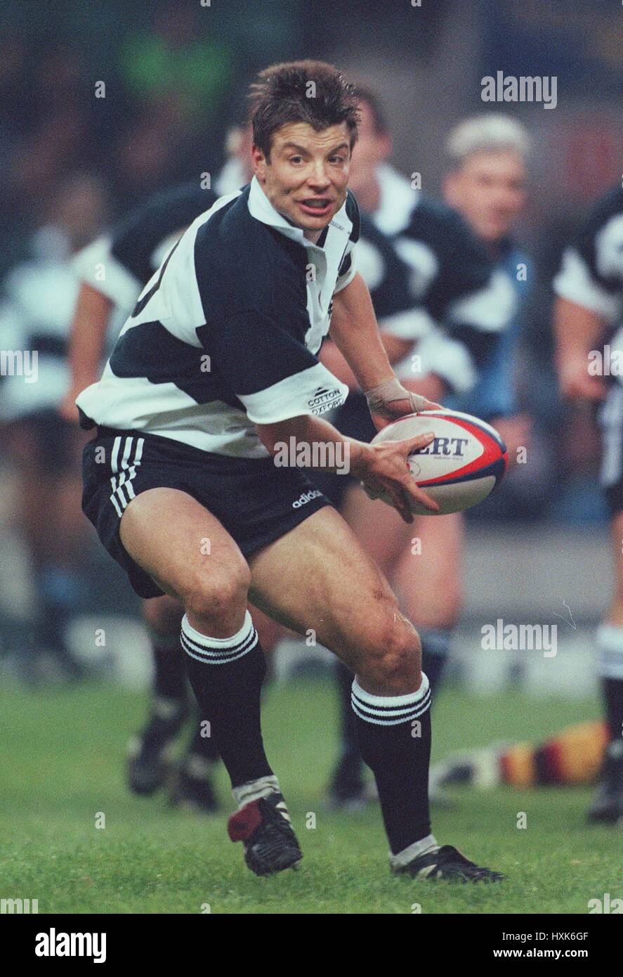 ROB ANDREW BARBARIANS & NEWCASTLE RU 12 December 1996 Stock Photo - Alamy
