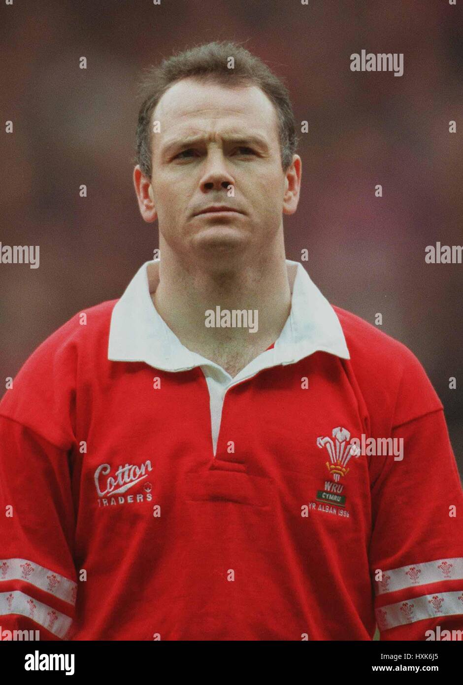 IEUAN EVANS WALES & LLANELLI RU 23 February 1996 Stock Photo - Alamy