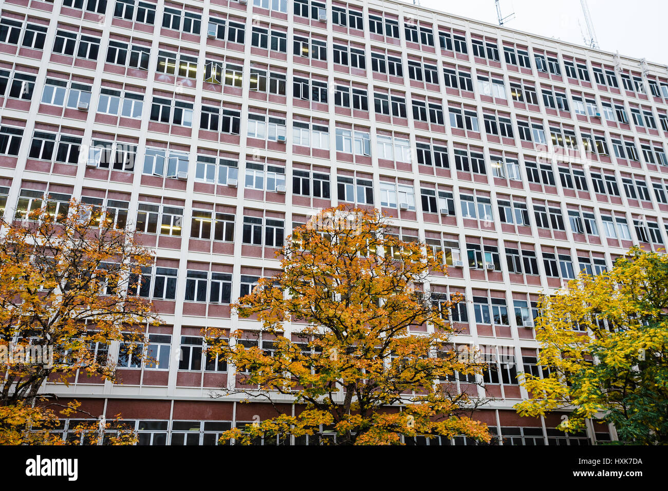 PLC Building in the Fall or Autumn on the University of Oregon campus ...