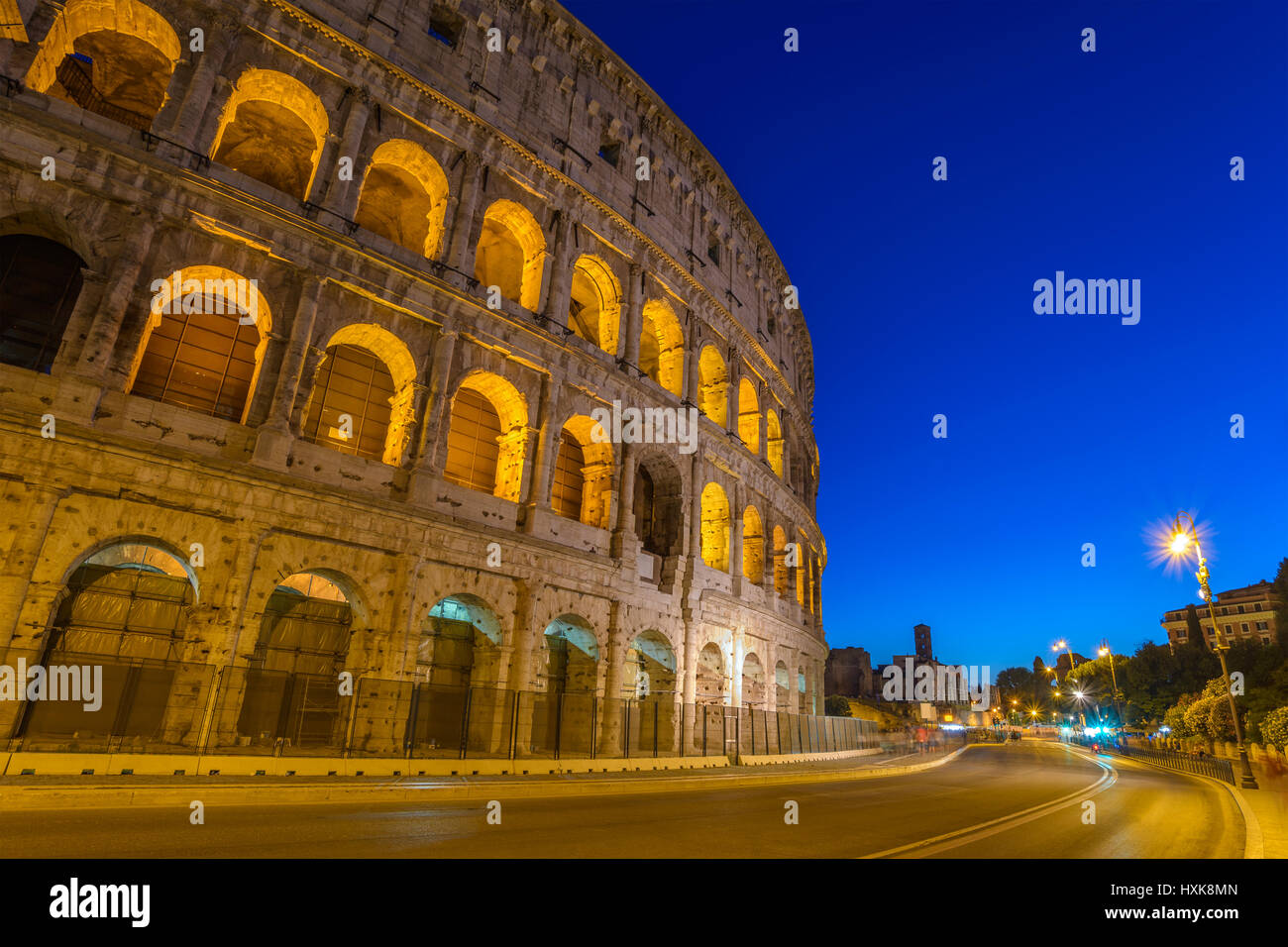 Night coliseum hi-res stock photography and images - Alamy