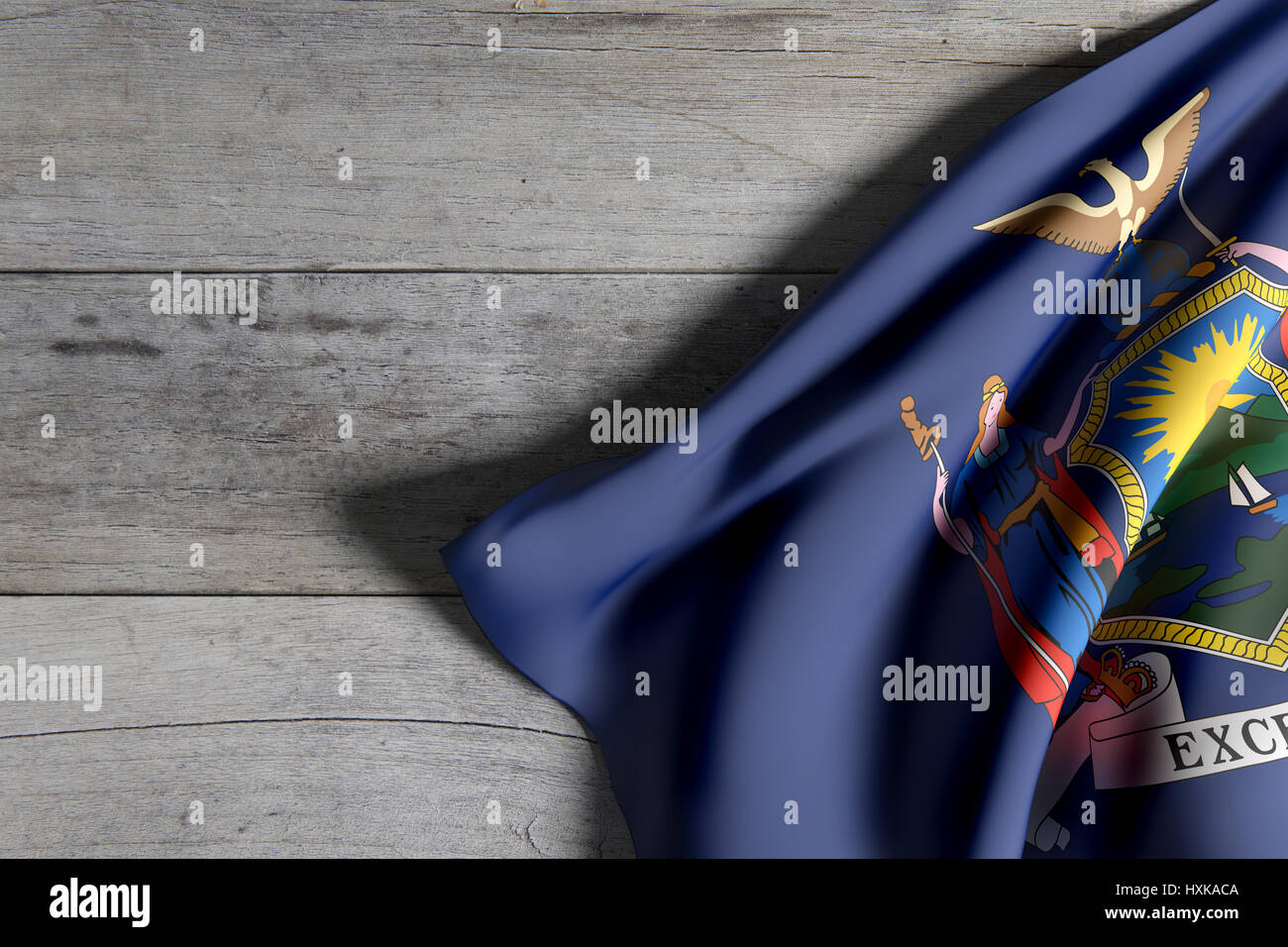 3d flag albany new york hi-res stock photography and images - Alamy